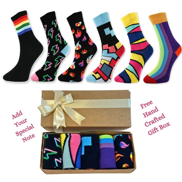 Colorful Socks - Etsy