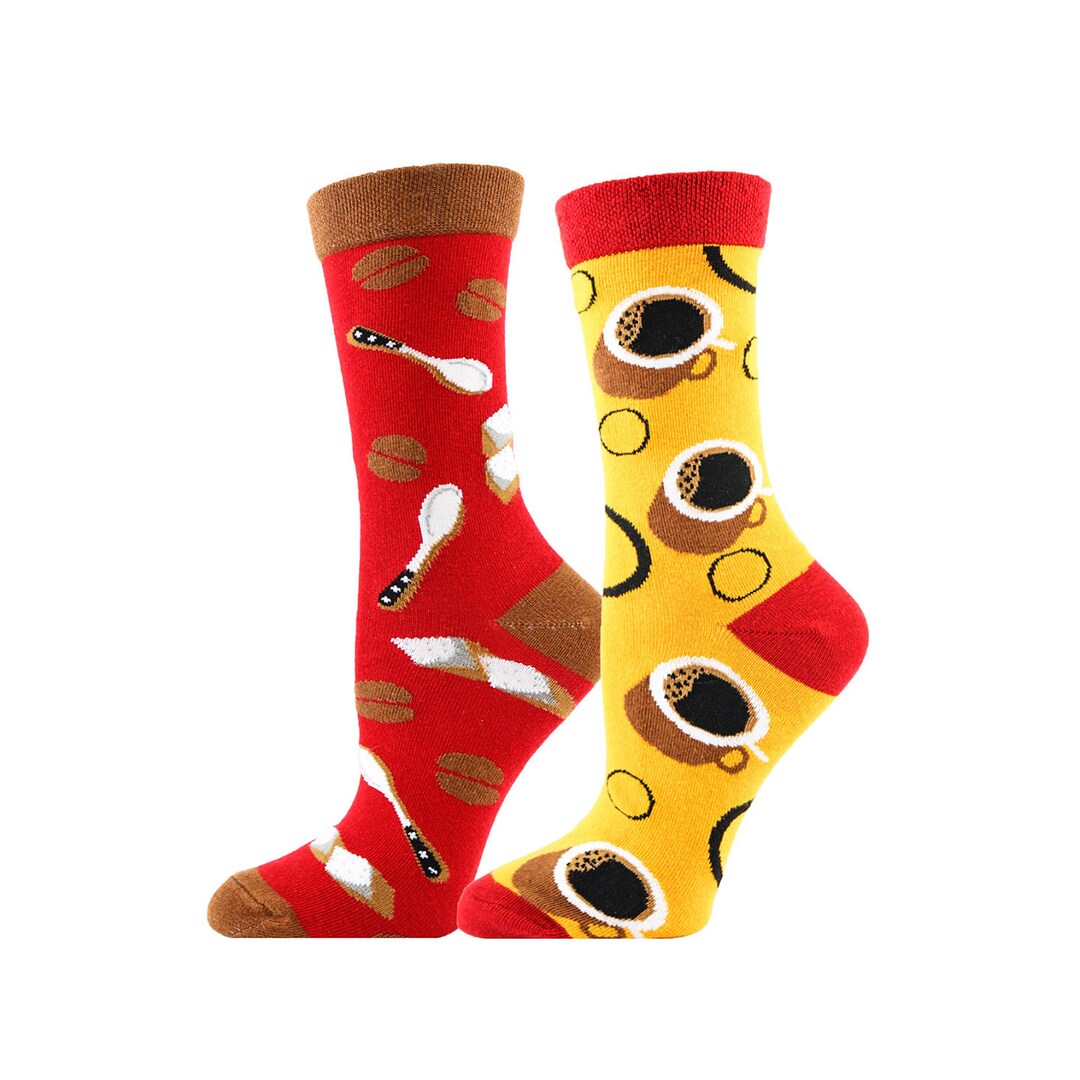 Coffee and Beans Socks - Mix and Match Socks Socks for Men and Women ...