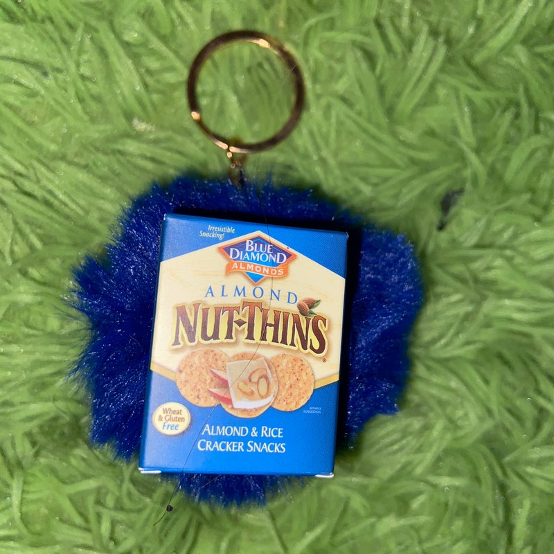 Fuzzy Keychain - Etsy