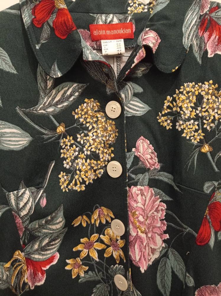 Top Vintage Year 90 Years 2000 Manoukian Jacket 90 Woman - Etsy