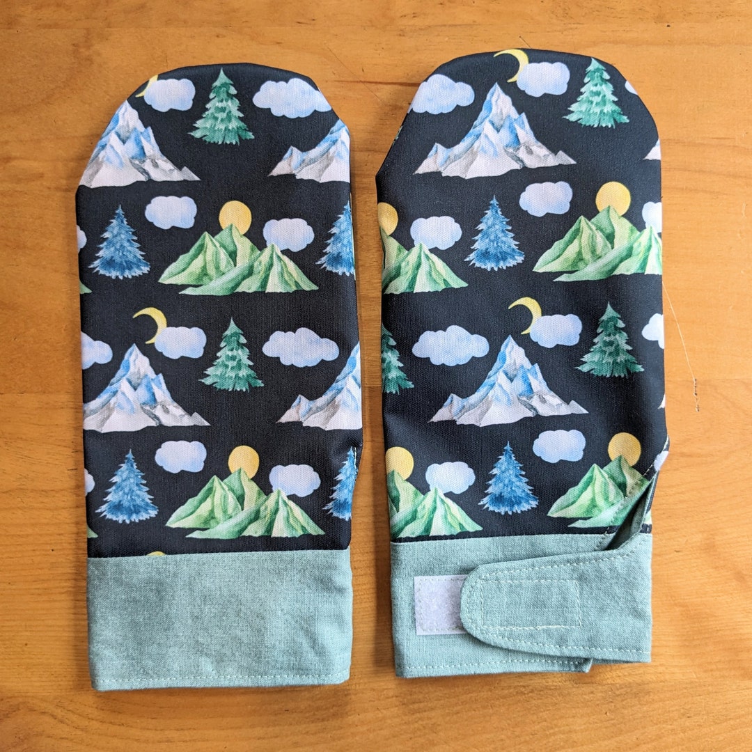 Waterproof Chewing Mittens, Mittens for Special Needs, Adaptive Mittens ...