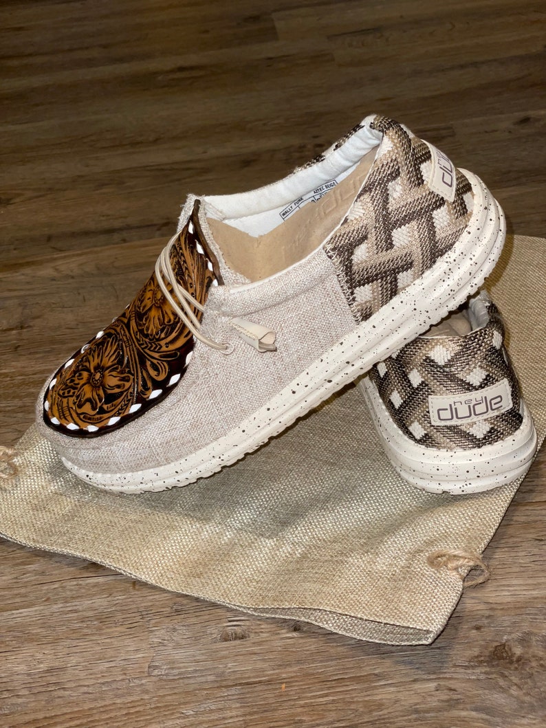 SHERIDAN FLORAL Custom Hey Dudes | Etsy