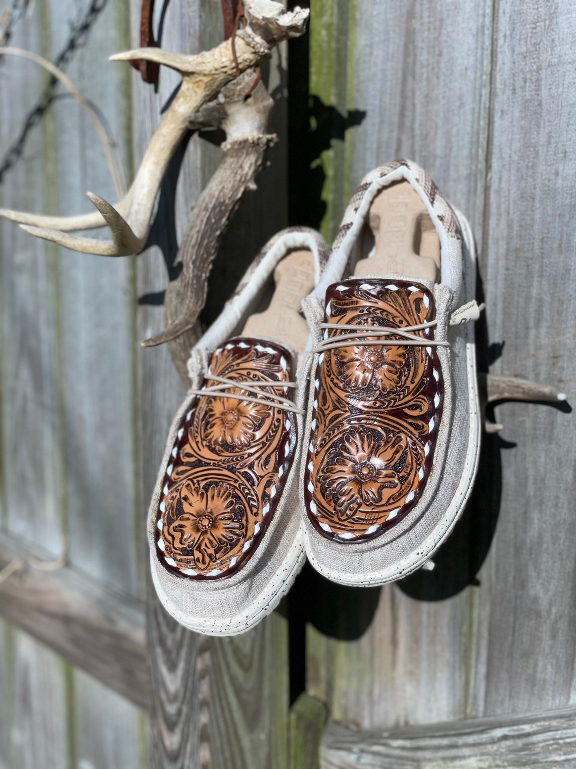 SHERIDAN FLORAL Custom Hey Dudes - Etsy