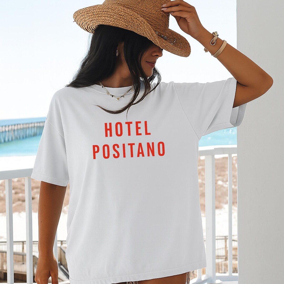 Summer "hotel Positano" Shirt, Amalfi Coast, Mediterranean Comfort ...