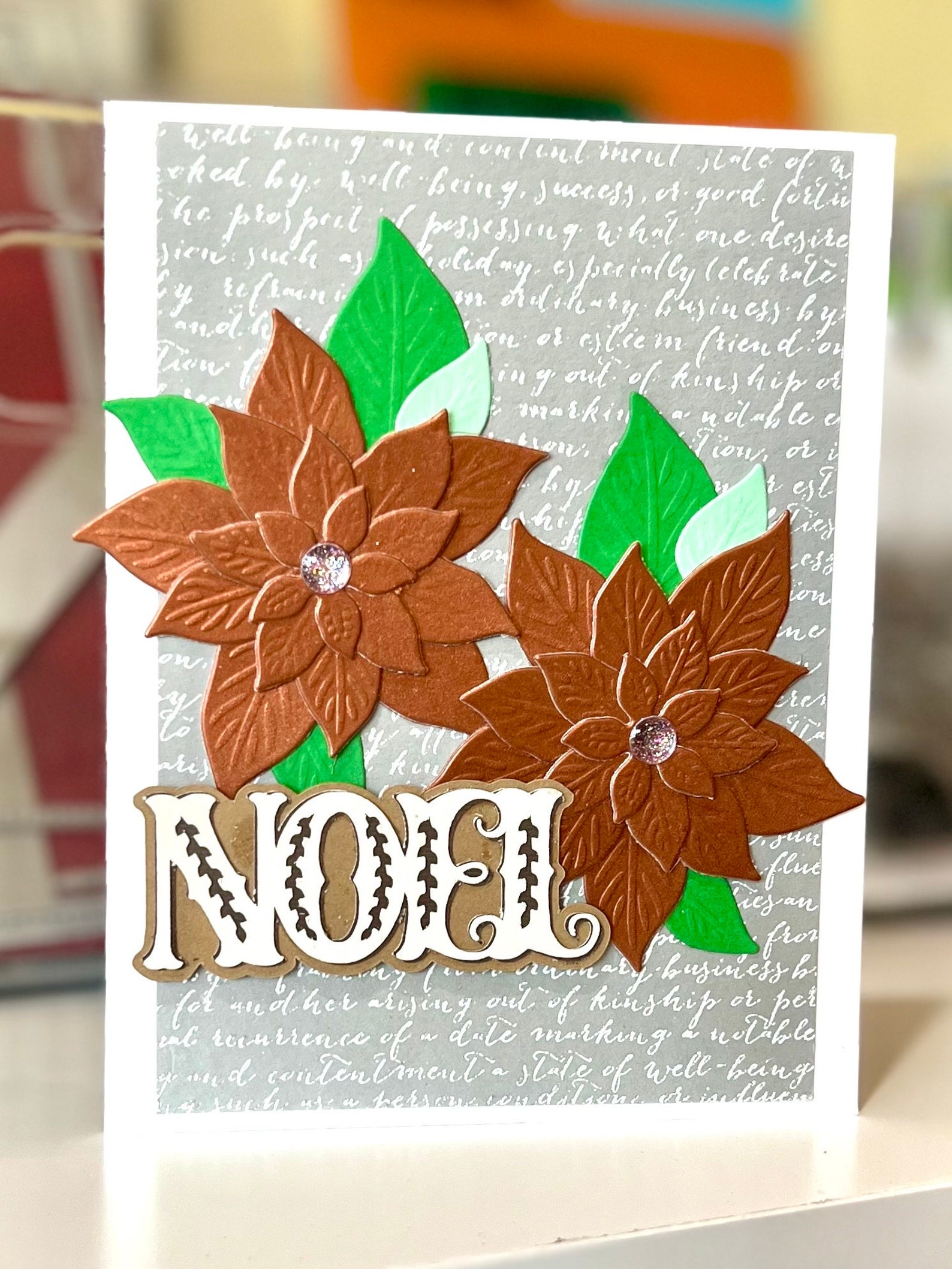 Noel Christmas Card - Etsy