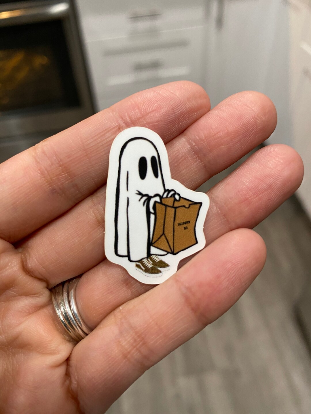 Ghost Sticker! - Etsy