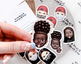Bitmoji Stickers - Etsy