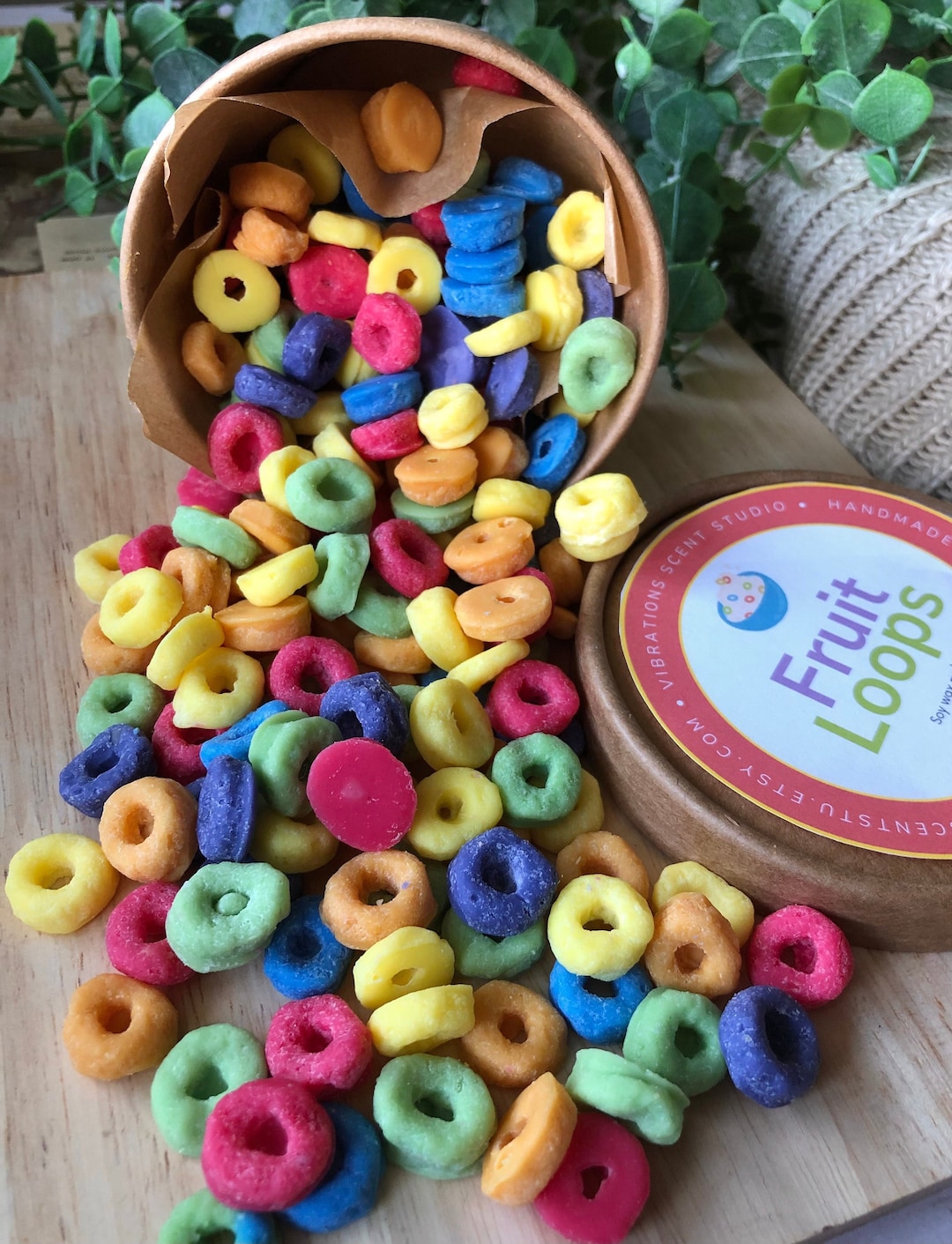 Fruit Loops Cereal Wax Melts | Food Wax Melts | Fall Wax Melts | Cute ...