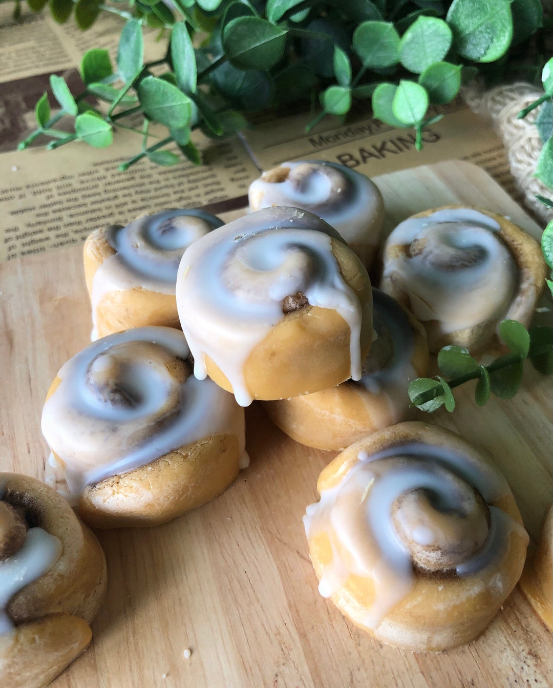 Cinnamon Roll Wax Melts | Food Shaped Soy Wax Melts for Warmer - Etsy