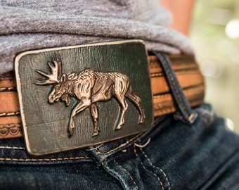 Moose Belt - Etsy