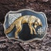 Leaping Fox-bronze Belt Buckle - Etsy
