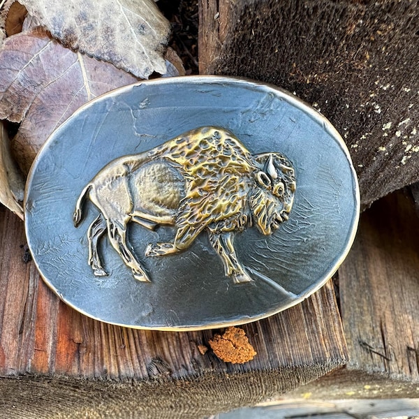 Buffalo Belt Buckle - Etsy