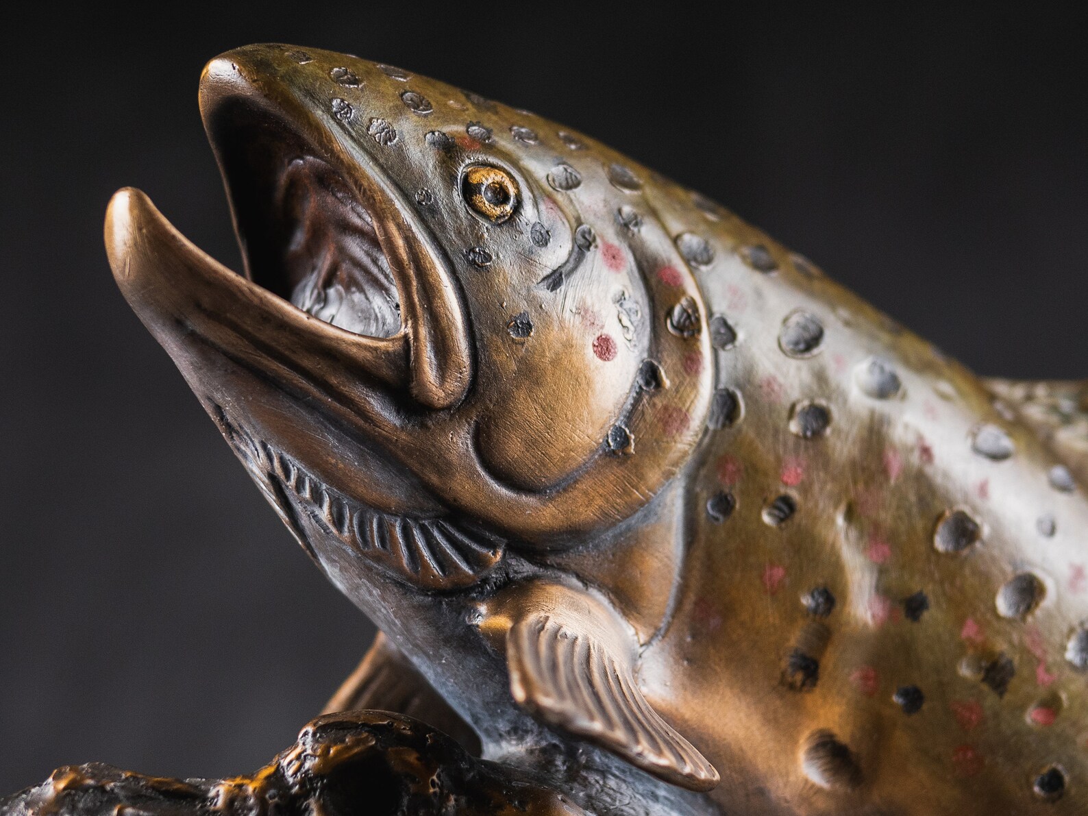 Brown Trout - Limited Edition Bronze Sculpture - Etsy