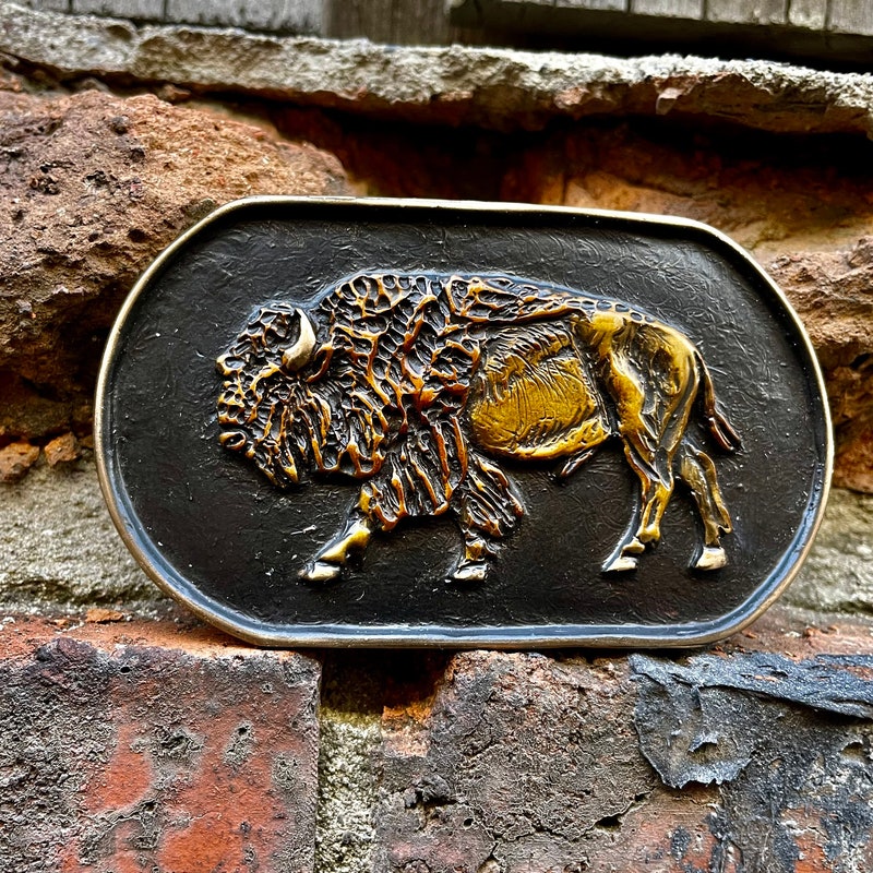 Buffalo Belt Buckle - Etsy