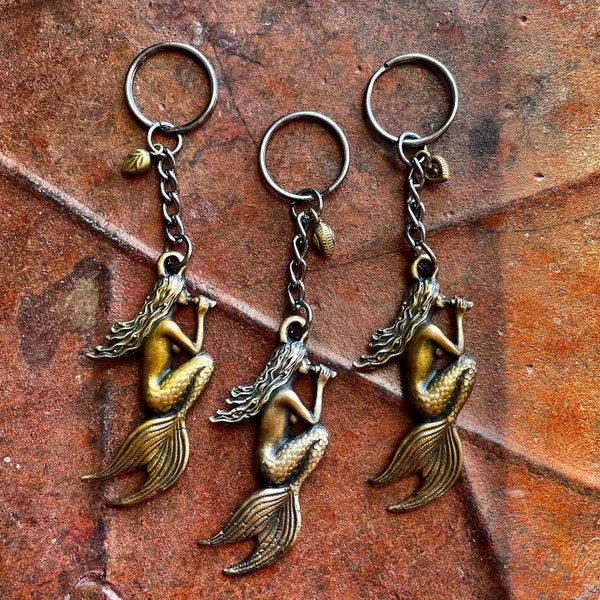 Mermaid Keychain Svg - Etsy