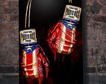 Motivational Boxing Wall Art - Etsy