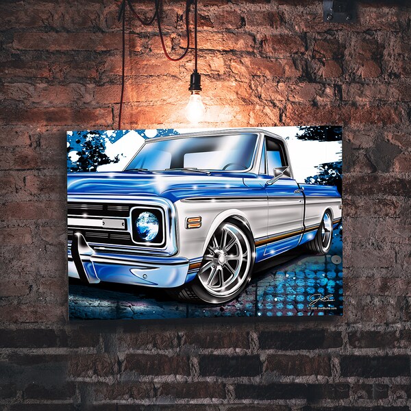 C10 Truck Art - Etsy