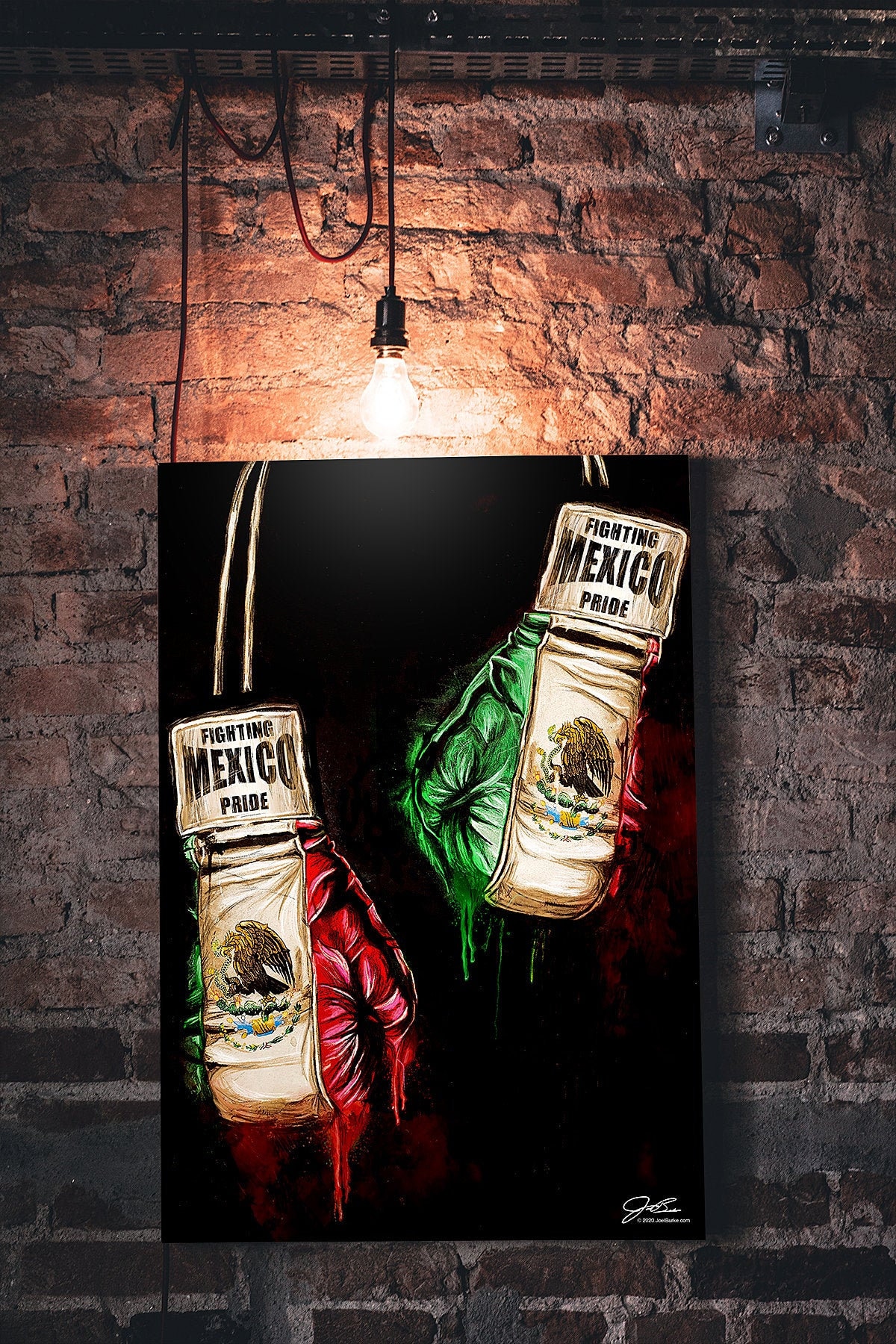 Mexican Boxing Gloves Wallpaper