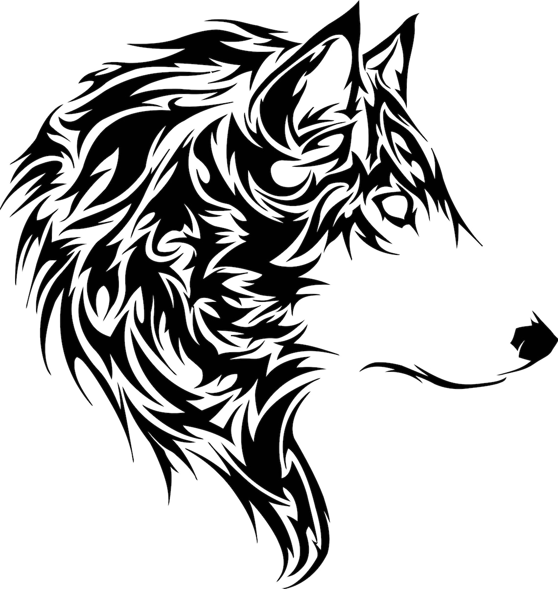 Lobo SVG Bundle Cabeza de lobo svg Wolf SVG Wolf PNG | Etsy