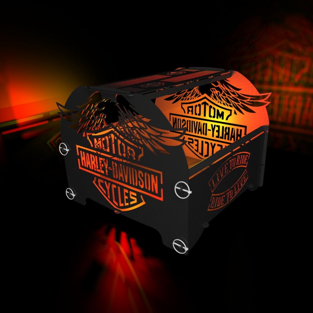 HD With Wings Collapsible Burn Pit - Etsy