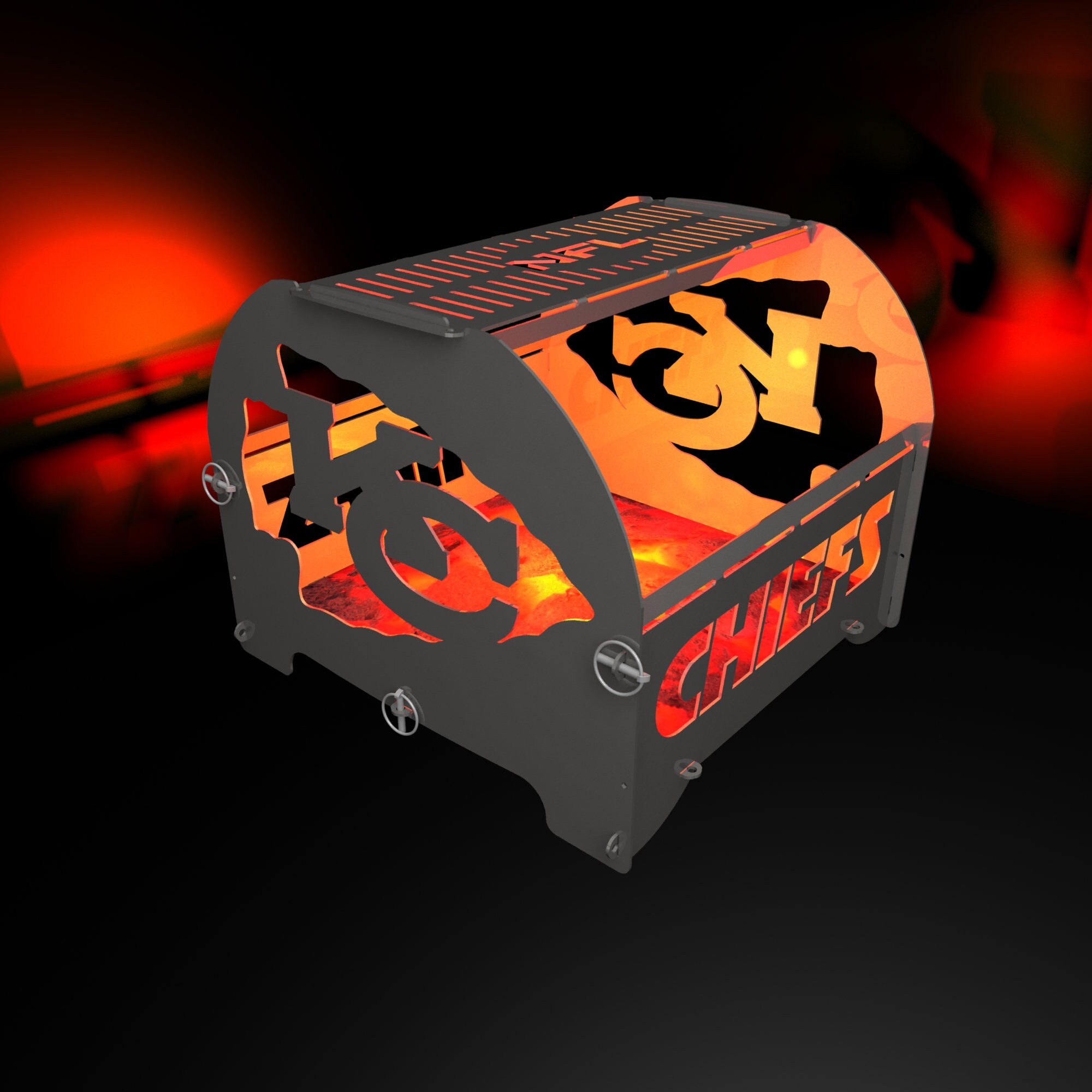 Kc Chiefs Fire Pit - Etsy