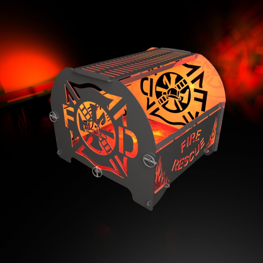 Maltese Cross Fire Pit Portable and Collapsible Style - Etsy