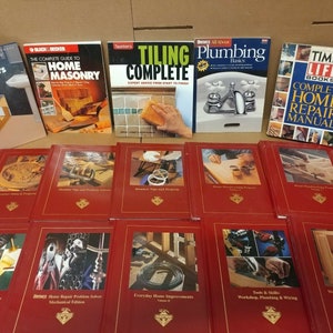 Lot of 10 Do-it-yourself How-to Remodel Handyman Home Repair Books ...