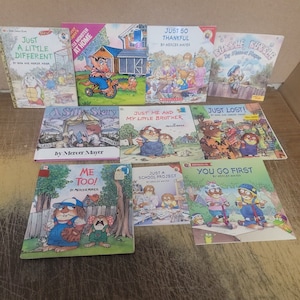 Lot of 10 Little Critter Mercer Mayer Picture Children Kids Books Mix ...