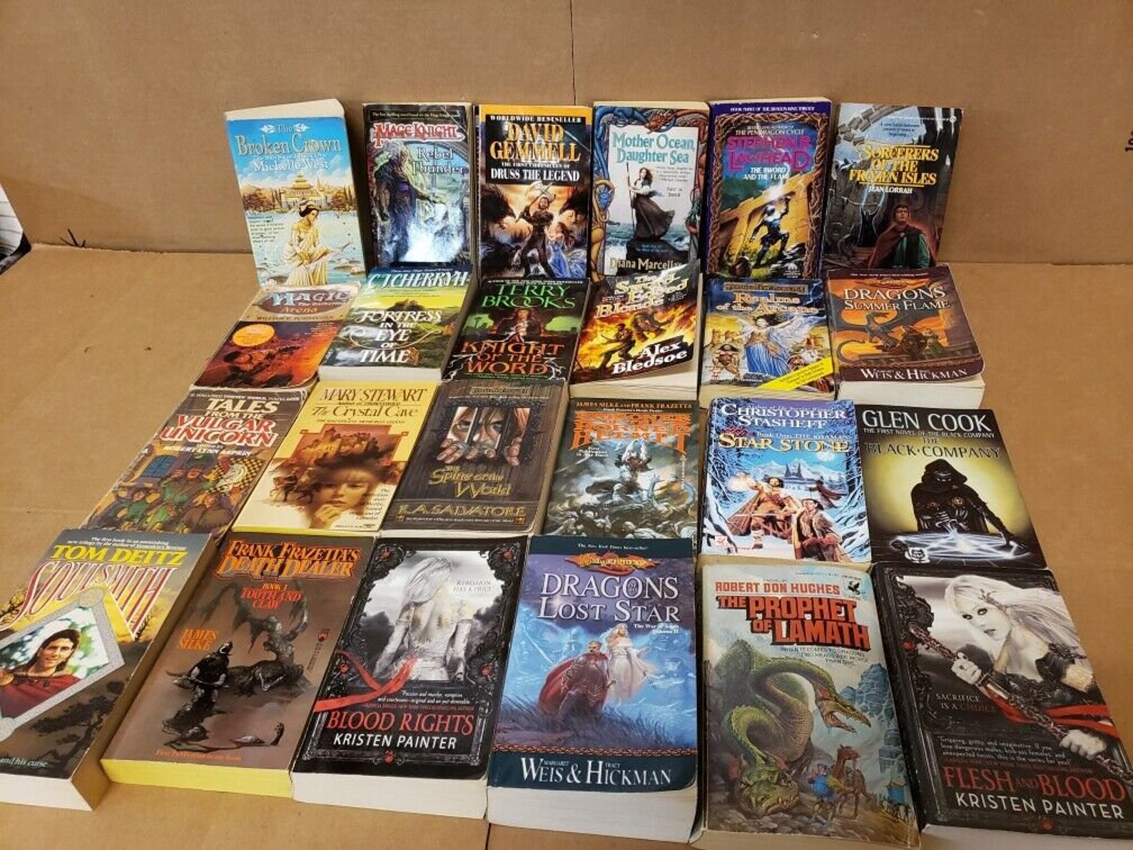 Lot of 20 Fantasy Magic Vintage Dragon Tolkien Rare Books - Etsy
