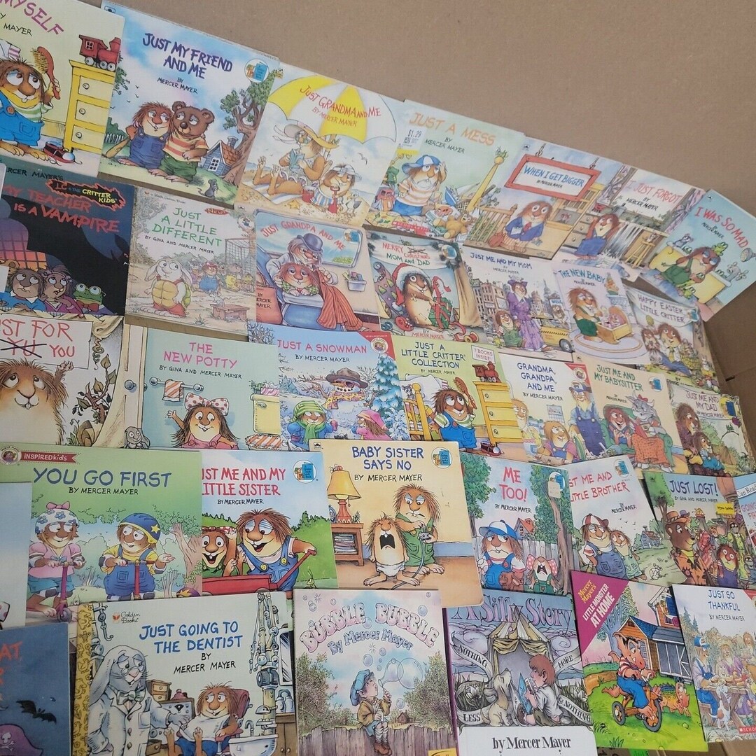 Lot of 10 Little Critter Mercer Mayer Picture Children Kids Books Mix ...
