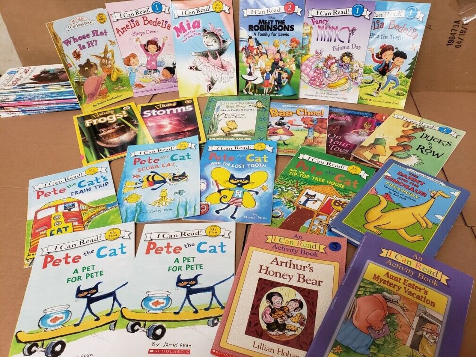 Lot of 10 Level 1rlready To-i Can Read-step Into Reading-learn Read ...