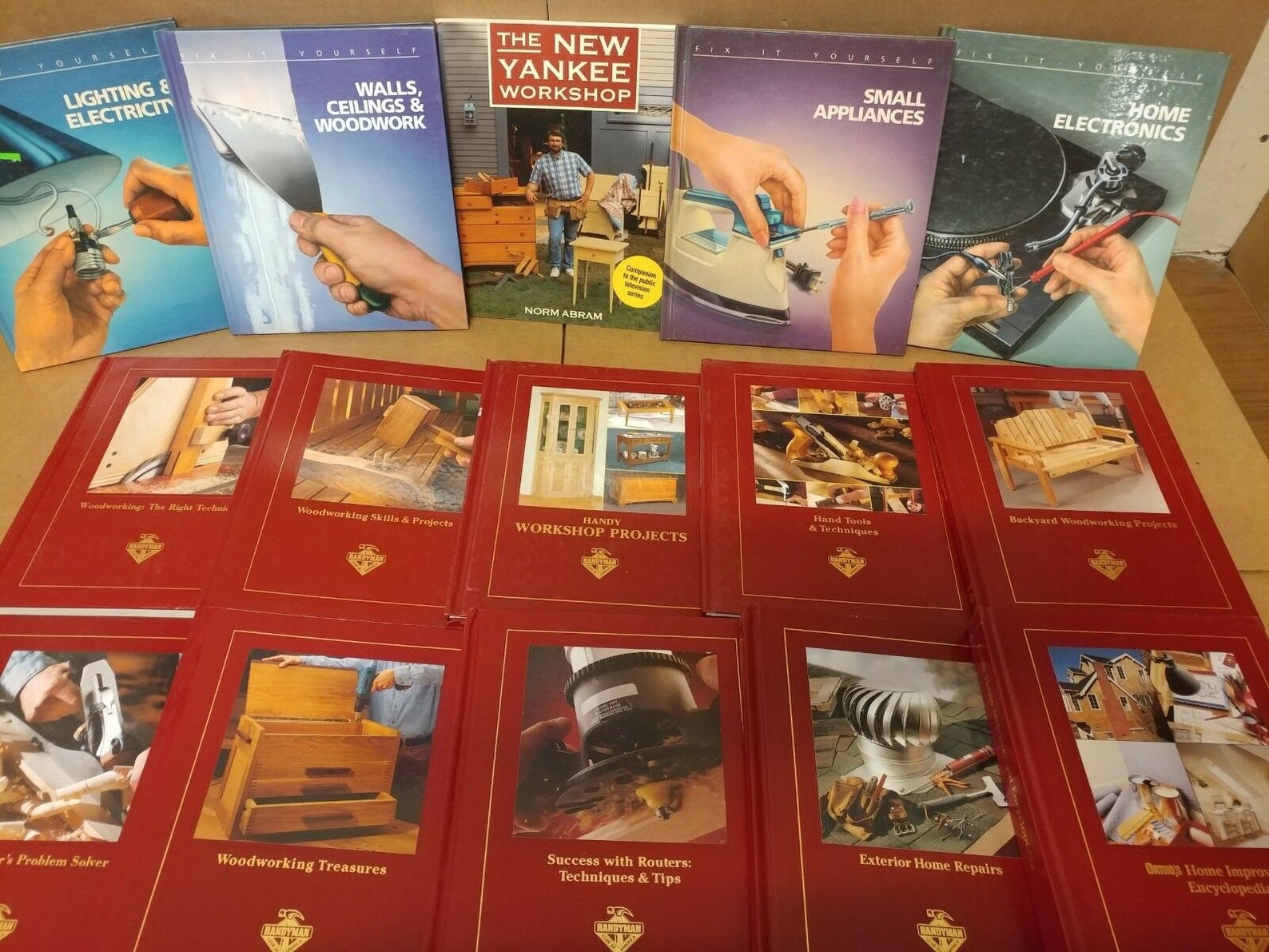 Lot of 10 Do-it-yourself How-to Remodel Handyman Home Repair Books ...
