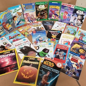 Lot of 10 Level 1rlready To-i Can Read-step Into Reading-learn Read ...