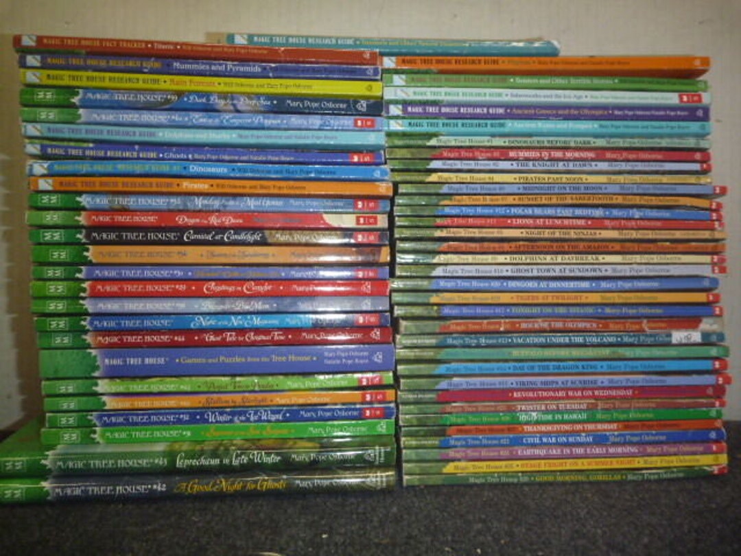 Lot of 5 Magic Tree House Books by Mary Osborne Child Kids Chapter Mix ...