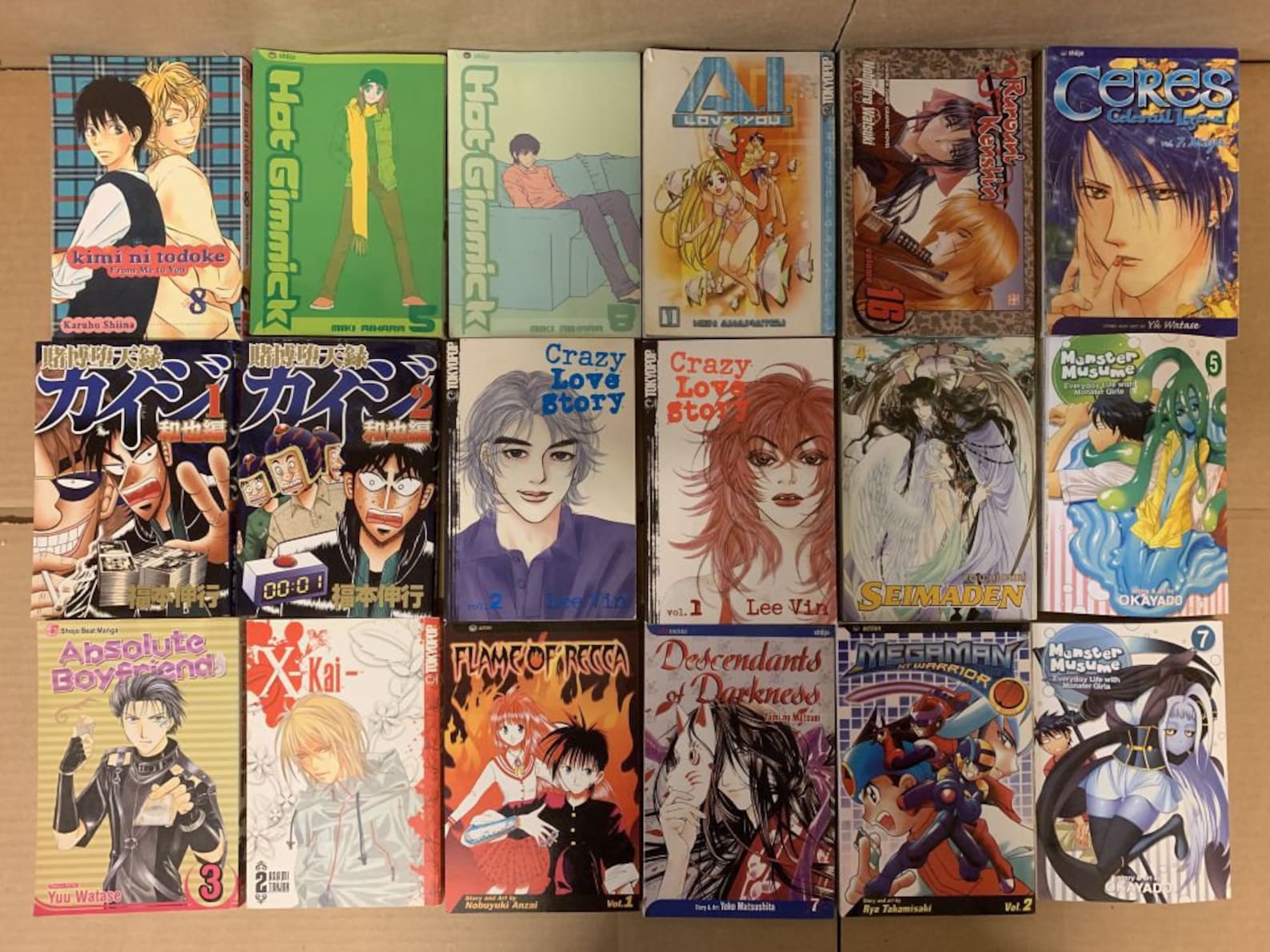 Lot Of 10 Anime Graphic Novels Movie English Japanese Manga Etsy