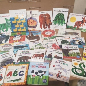 Lot of 5 Eric Carle Picture/board Books for Childrens Kid - Etsy