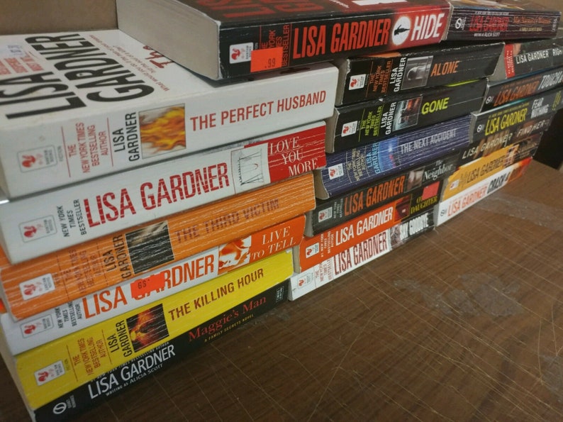 Lot of 10 Lisa Gardner Mystery Books Fbi Profiler D.D. Warren - Etsy
