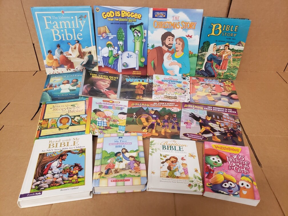 Lot of 10 Christian Prayer Bible Jesus Stories Religion Kid - Etsy