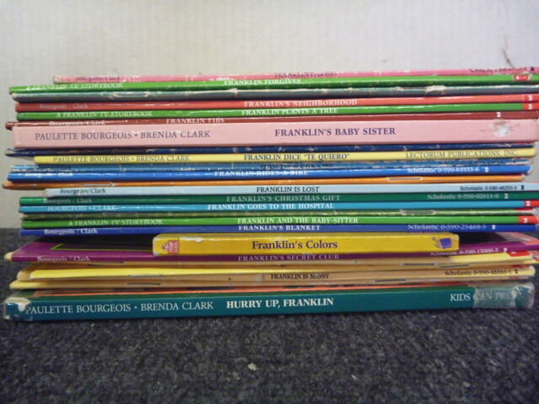 Lot of 10 Franklin the Turtle by Bourgeois Clark Kid Children Books Mix ...
