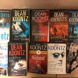 Lot of 10 Dean Koontz Odd Thomas Moonlight Frankenstein Paperback Set ...