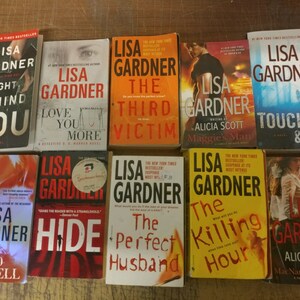 Lot of 10 Lisa Gardner Mystery Books Fbi Profiler D.D. Warren Paperback ...