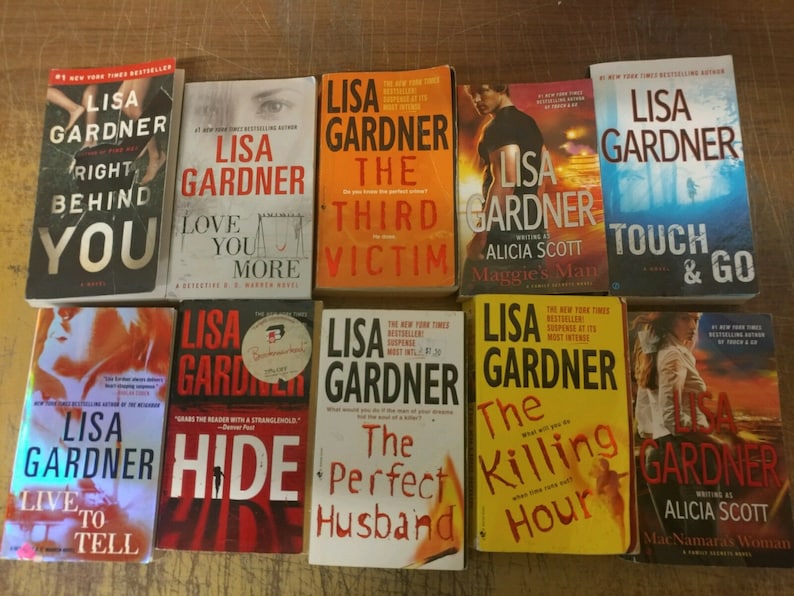 Lot of 10 Lisa Gardner Mystery Books Fbi Profiler D.D. Warren - Etsy