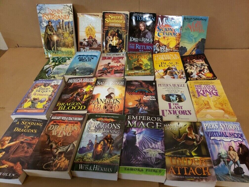 Lot of 20 Fantasy Magic Vintage Dragon Tolkien Rare Books - Etsy