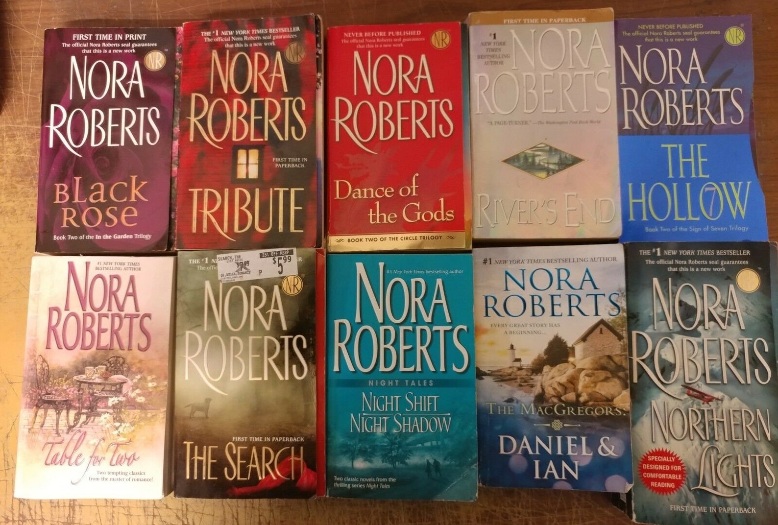 Lot of 10 Nora Roberts Romance Set Paperback random Books - Etsy