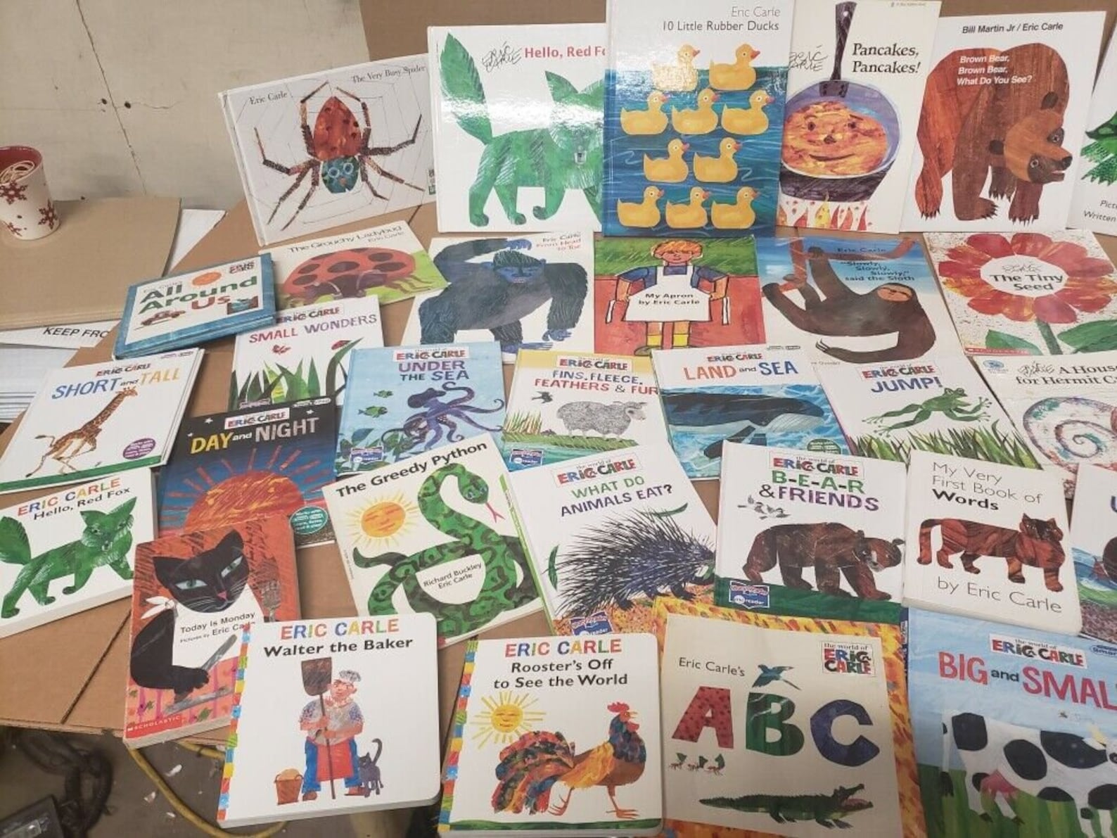 Lot of 5 Eric Carle Picture/board Books for Childrens Kid | Etsy