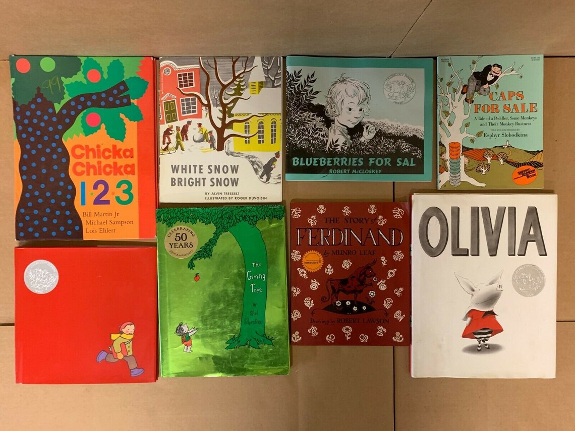 Lot of 15 Caldecott Honor Award Winning Chapter Children Kid - Etsy