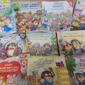 Lot of 10 Little Critter Mercer Mayer Picture Children Kids Books Mix ...