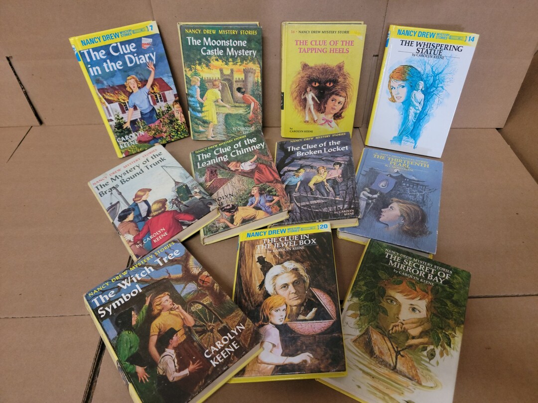 Lot of 10 Nancy Drew Mystery Series by Carolyn Keene Chapter Mystery ...