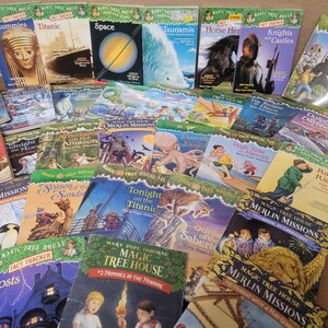 Lot of 5 Magic Tree House Books by Mary Osborne Child Kids Chapter Mix ...