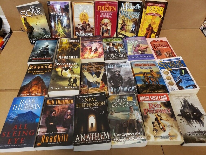 Lot of 20 Fantasy Magic Vintage Dragon Tolkien Rare Books - Etsy